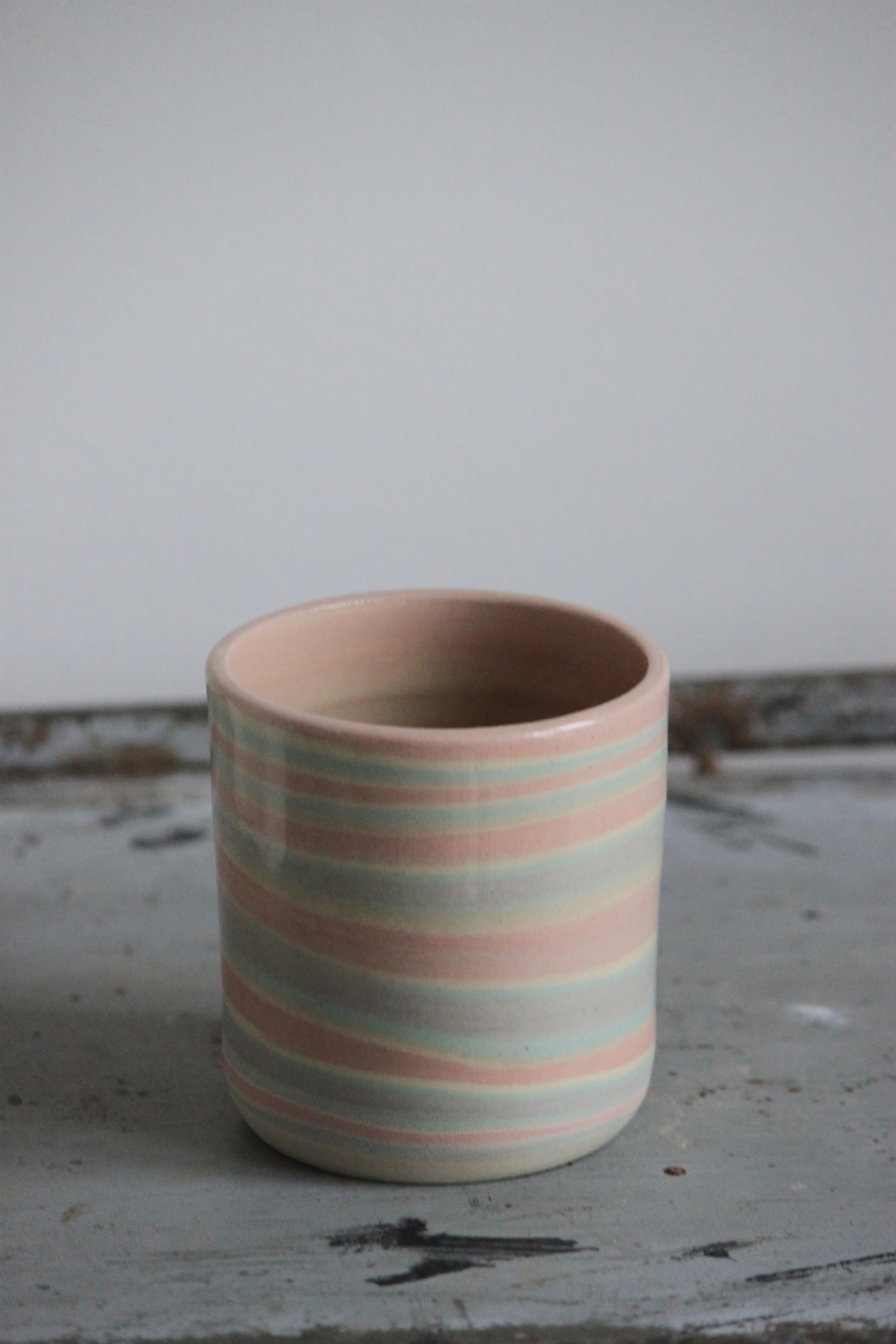 Pastel Rainbow Swirl Cup – Imse Studios